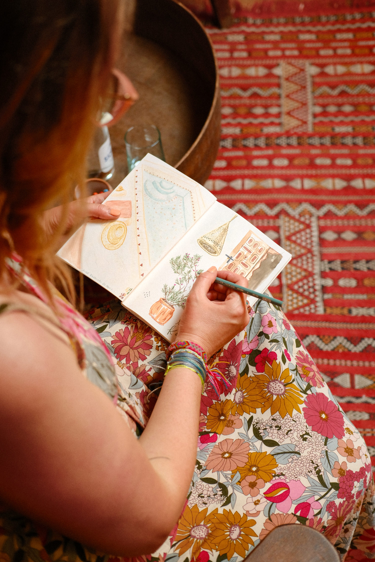 Let's get sketchy AF - Alicia Bruce Creates Whimsical + Colorful Art