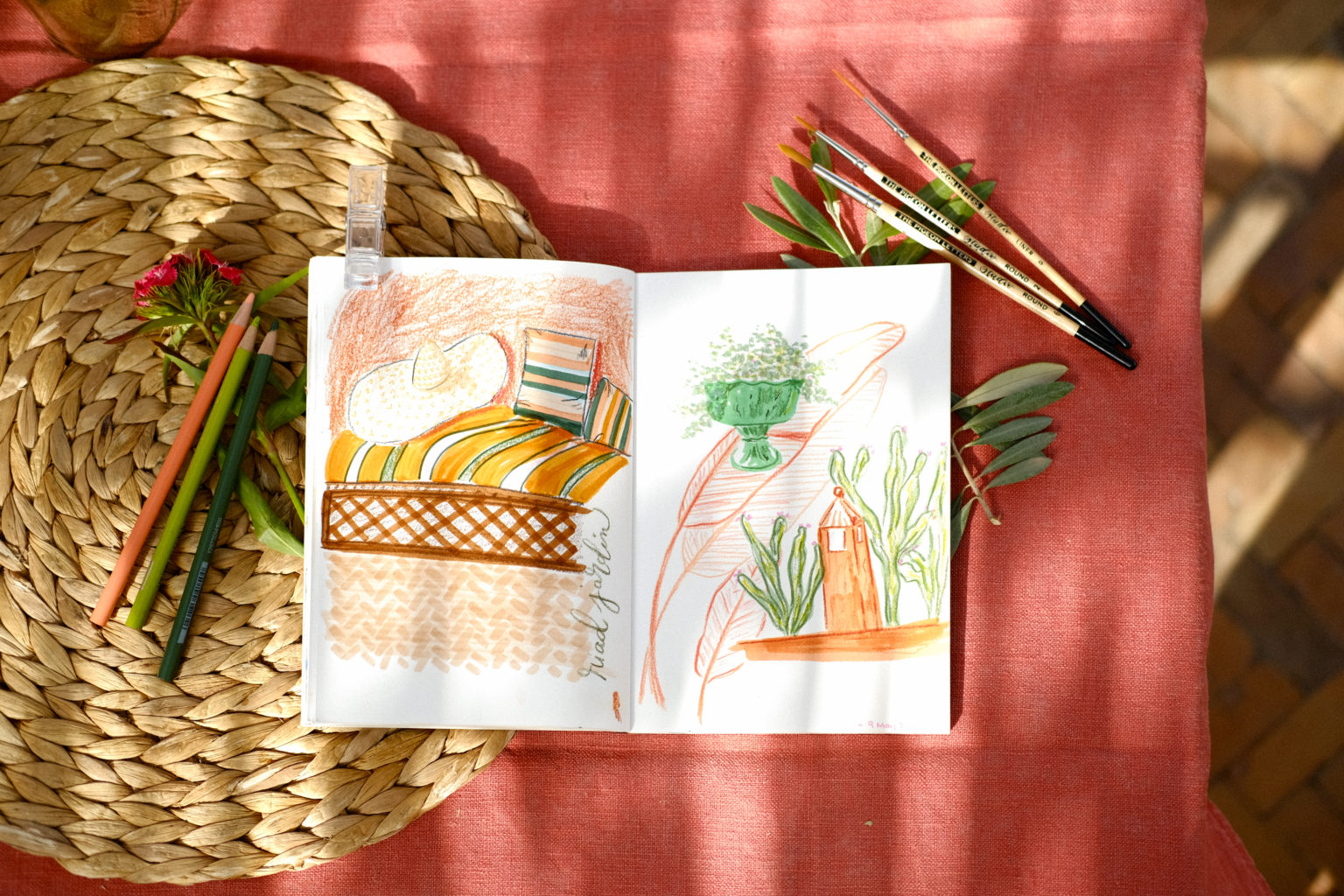 Let's get sketchy AF - Alicia Bruce Creates Whimsical + Colorful Art